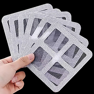 20PCS Shower Drain Hair Catcher - 4" X 4" Disposable Shower Drain Cover Hair Catcher Shower Drain Mesh Stickers, Bathroom, Laundry, Bathtub, Kitchen, Sink, for Human and pet Hair