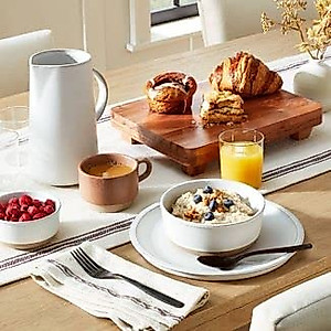 9.5oz Stoneware Mug with Exposed Base Burnt Orange- Hearth & Hand™ with Magnolia