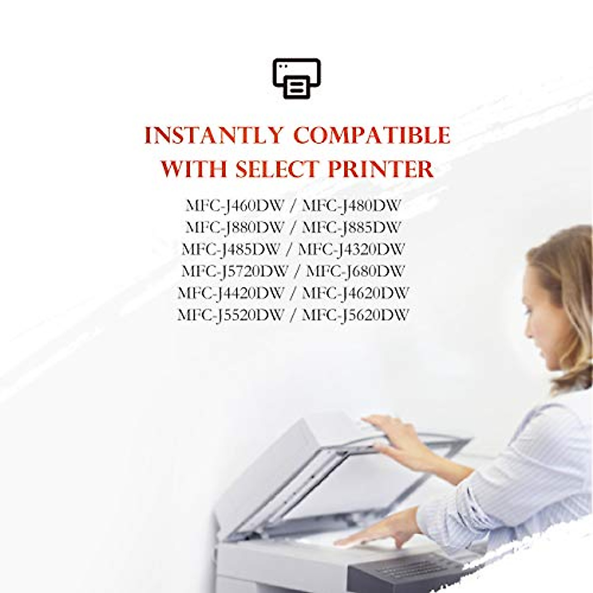 LC201 LC203 Ink Cartridges Compatible for Brother LC201 LC203 Ink Cartridges High Yield, ejet for MFC-J480DW MFC-J880DW MFC-J4420DW MFC-J680DW MFC-J885DW (5 Black, 2 Cyan, 2 Magenta,2 Yellow, 11-Pack)