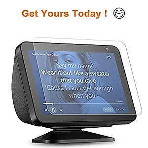 AutoSonic Echo show Smart Display Screen Protector (For Show 8)
