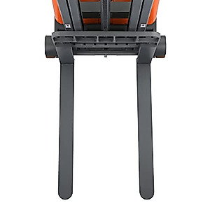 Tory Carrier Full Electric Walkie Pallet Stackers with Straddle Legs, 2640lbs Capacity Material Lifts with Adjusatble Forks, 118" Lifting Height