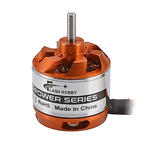 FLASH HOBBY 2826 RC Brushless Motor 1400KV Electric Outrunner Motor for RC Aircraft Plane Multicopter Drone Fixed Wing Helicopter