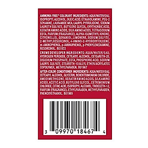 Permanent Hair Color by Revlon, Permanent Brown Hair Dye, Colorsilk with 100% Gray Coverage, Ammonia-Free, Keratin and Amino Acids, Brown Shades, 32 Dark Mahogany Brown (Pack of 3)