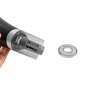 Westcott 14888 iPoint Evolution Electric Pencil Sharpener, Black and Silver