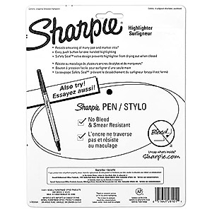 Sharpie Smear Guard Retractable Highlighters