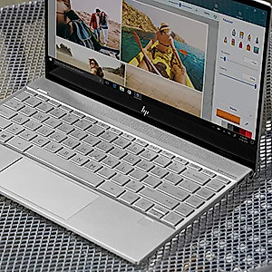 HP ENVY 13-13.99 Inches Thin Laptop w/ Fingerprint Reader, 4K Touchscreen, Intel Core i7-8565U, NVIDIA GeForce MX250 Graphics, 16GB SDRAM, 512GB SSD, Windows 10 Home (13-aq0044nr, Natural Silver)