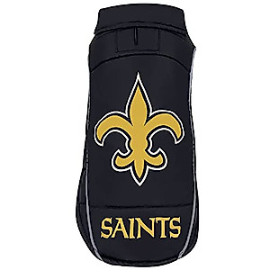 Pets First Pets NFL Licensed Dog & Cat Vest Pet Puffer Down Coat Jacket, Team Color, Small US