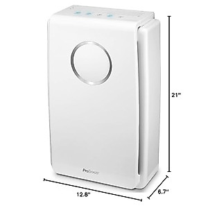 Pro Breeze Air Purifier for Home - 5-in-1 HEPA Air Purifier with HEPA Filter - 500 Sq Ft Coverage for Home Office, Living Room, Bedroom