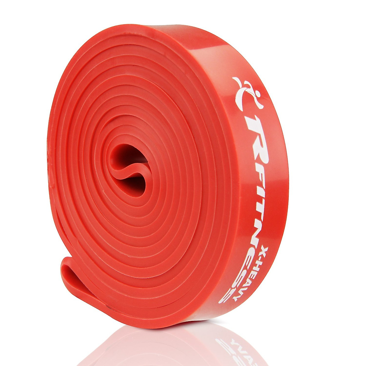 Furinno RFitness Professional 41-Inch Long Loop Stretch Latex Exercise Band, X-Heavy (Red)