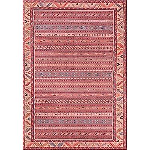 Momeni Rugs Afshar Traditional Tribal Area Rug x, 2'0" x 3'0", Multicolor