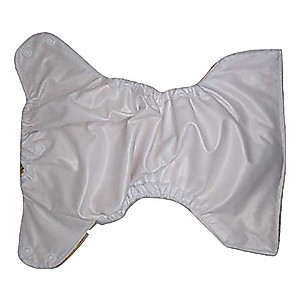 Kijani Baby XL Cloth Diaper Cover for Big Kids 30-70 Pounds, Reusable Cloth Nappy for Children 13-30 Kgs (Ice Cream)