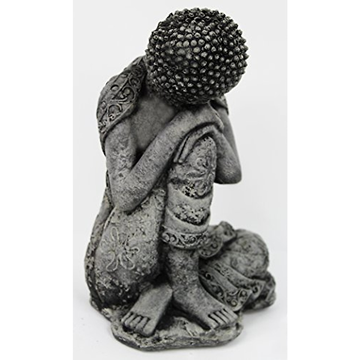 Thai Buddha Statue Home and Garden Yoga Decor Concrete Statuary Asian Collection
