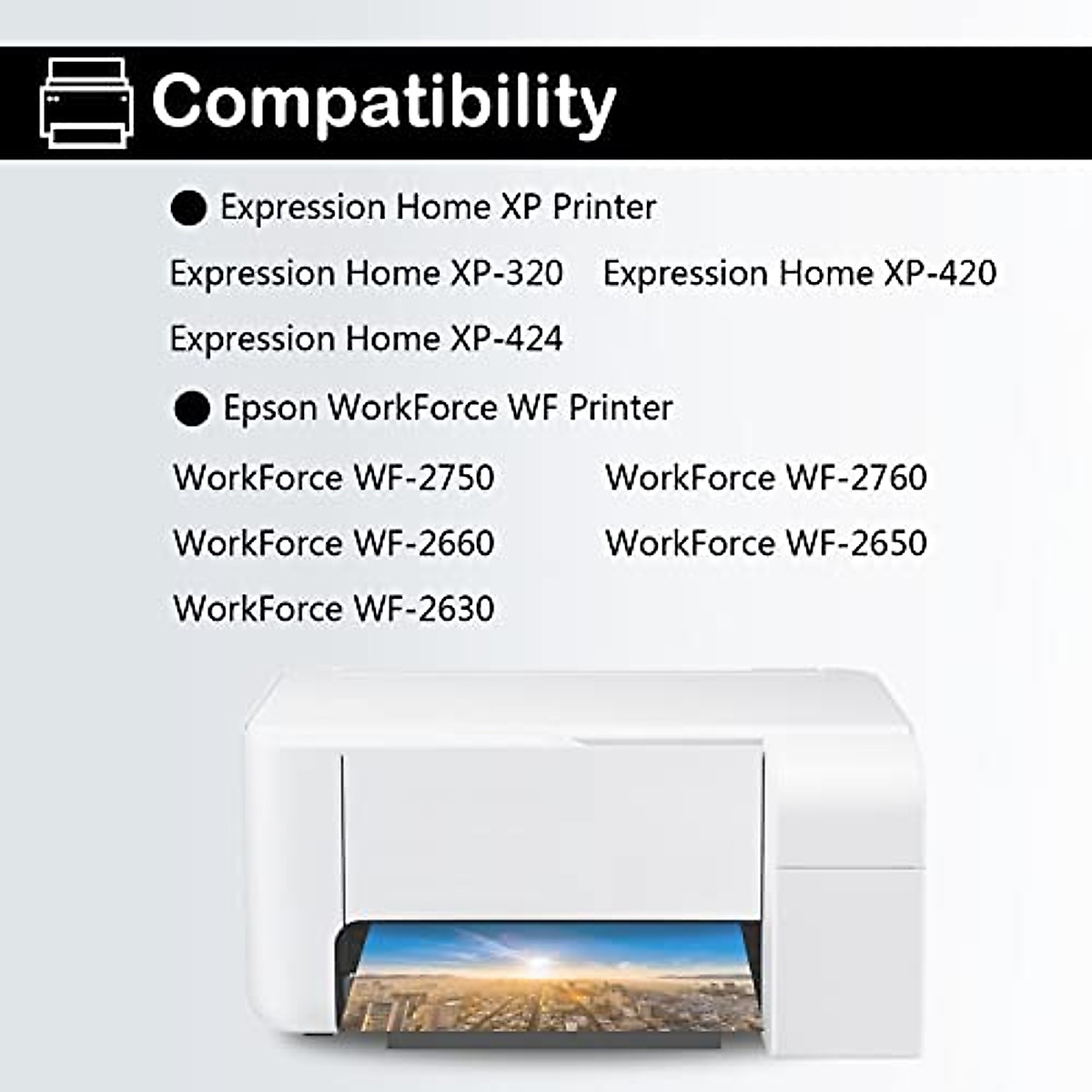 Doswy 3 Packs 220XL Remanufactured Ink Cartridge Replacement for Epson 220 XL T220XL High Yield for Workforce WF-2760 WF-2750 WF-2630 WF-2650 WF-2660 XP-320 XP-420 Printer (Cyan, Yellow, Magenta)