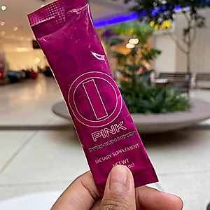 3 Individual Sachets of bHIP Pink Hormones Vitamins Drink Mix for Today's Busy Women,Provide Hours of Natural Energy & Perfect for Intense Workouts(Support Noni Gia & i-Blue),Bonus A Color Shaker Cup.