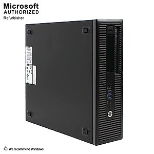 HP ProDesk 600 G1 SFF Business Desktop Computer, Intel Core i5 4590 up to 3.7GHz,16G DDR3, 2T, DVD, WiFi, Bluetooth 4.0, USB 3.0, VGA, DP, Win 10 64-Bit Supports English/French/Spanish(CI5) (Renewed)