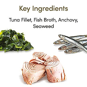 Applaws Cat Pouch 2.4oz Tuna with Whole Anchovy & Seaweed - 12 Pack