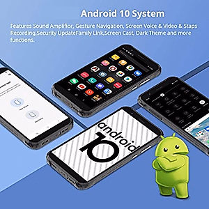 Blackview Rugged Smartphone Unlocked, BV4900 Unlocked Cell Phone, 3GB+32GB/ SD 128GB Expandable Unlocked Phones, IP68 Waterproof Smartphone, 5.7" HD+ 5580mAh Battery, NFC, Android Phone for T-Mobile