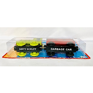 Thomas Wooden Thomas and Friends Wooden Railway - Scruff and The Garbage Car Train Engine