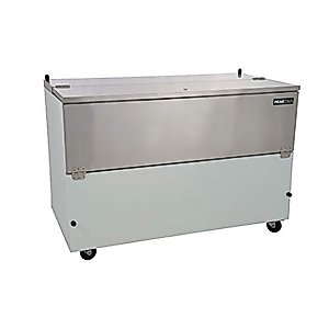 PEAKCOLD School Cafeteria Milk Crate Cooler and Refrigerator - 16 Crate Capacity