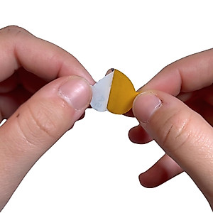 URSA Sticky Circles - Pack of 90 Hypoallergenic Sticky Circles for Lavalier Lapel Mics - 24mm Diameter - Compatible with Tascam Rode Sennheiser Zoom Lav Mics - Mic Clip - Lavalier Stickies