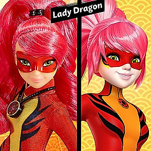 Miraculous Lady Dragon “Miraculous: Shanghai Movie” 10.5" Fashion Doll with Accessories by Playmates Toys