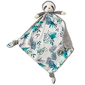 Mary Meyer Little Knottie Lovey Security Blanket, 10 x 10-Inches, Sloth