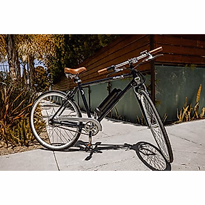 Hurley Electric Bikes Amped Urban Single Speed E-Bike (Blue Sea, Large / 19)