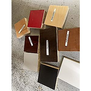 Samples of Melmine Shelves Colors TFKUSA made, Choose singles or Book.