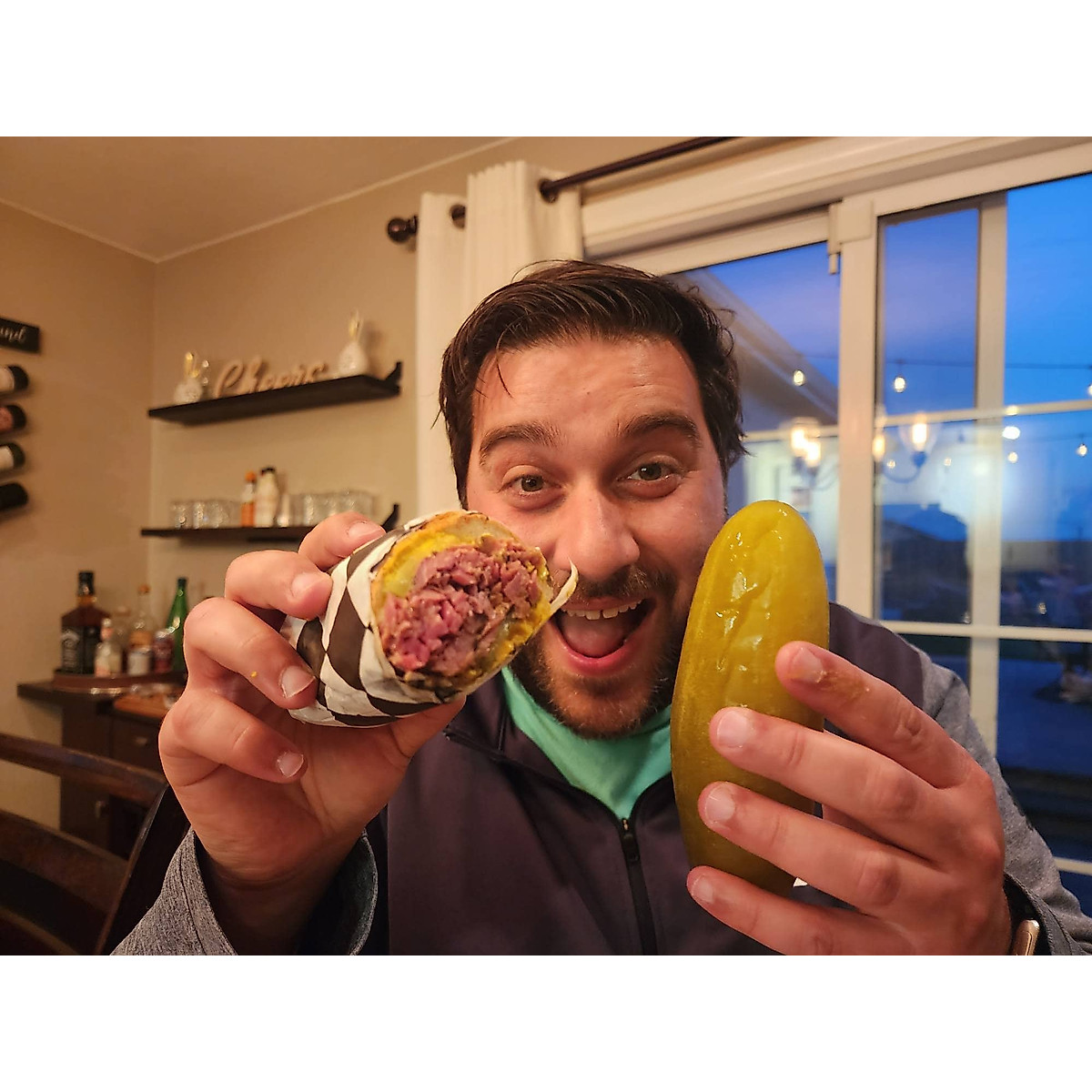 Mrs. Kleins Large Hot Pickles | Bold Spicy Dill Pickle Snack | Spicy Giant Dill Pickles Made with Natural Ingredients | Kosher, Low Carb, Gluten Free & Vegan | Wholesale Hot Pickles 128 fl oz Jar