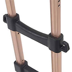 Natudeco Shopping Trolleys Heavy Duty Folding Hand Trolley with 4 Silent Wheels Adjustabled Pull Cart for Luggage Shopping 88lb Load Capacity