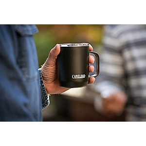 CamelBak Horizon 12oz Camp Mug - Insulated Stainless Steel - Tri-Mode Lid - Desert Sunrise