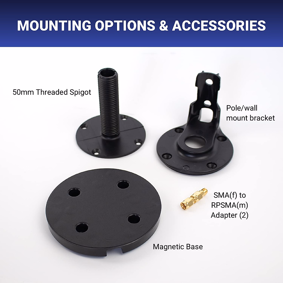 Poynting Puck-4 3-in-1 Transportation & M2M/IOT Antenna | 5G | 4G LTE | 2X2 MIMO | GPS/GLONASS | 617-4200 MHz