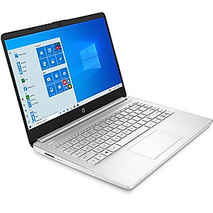 HP 2021 Newest 14in HD Laptop Light-Weight, AMD Athlon 3050U(Up to 3.2GHz), 8GB RAM, 128GB SSD + 64GB eMMC, 1 yr Office365, WiFi, Bluetooth 5, USB-A&C, HDMI, Webcam, Win10S,w/Ghost Manta Accessories