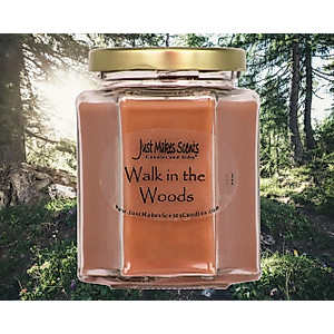 Walk in The Woods Scented Blended Soy Candles by Just Makes Scents