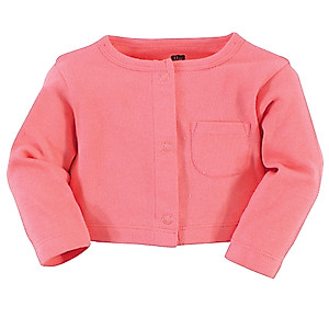 Hudson Baby baby girls Cotton and Cardigan Set Casual Dress, Farm Animals, 2T US