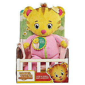 JAKKS Pacific Daniel Tiger's Neighborhood Cute and Cuddly Baby Margaret Plush Pink/Yellow