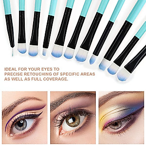 Yuwaku Makeup Brush Set 32pcs, Purple Make up Brushes Professional with Soft Bristles Foundation Powder Eyeshadow Brush Eyeliner Blush Concealer Brush with Bag