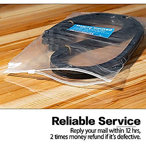 Dtlpty limited Extra Large Zip Ties Long Cable Ties Big Heavy Duty Outdoor Plastic Ties Thick 48 Inch 200 Lb,14 Pack