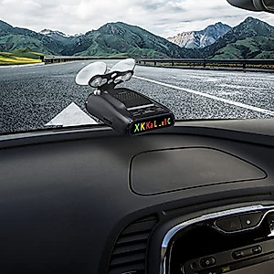 Plozoe Radar Detector Mount,Windshield and Dashboard Radar Holder,Suction Cup Radar Detector Mount,Compatible with UNIDEN Radar Detector Mount etc. (0.98)