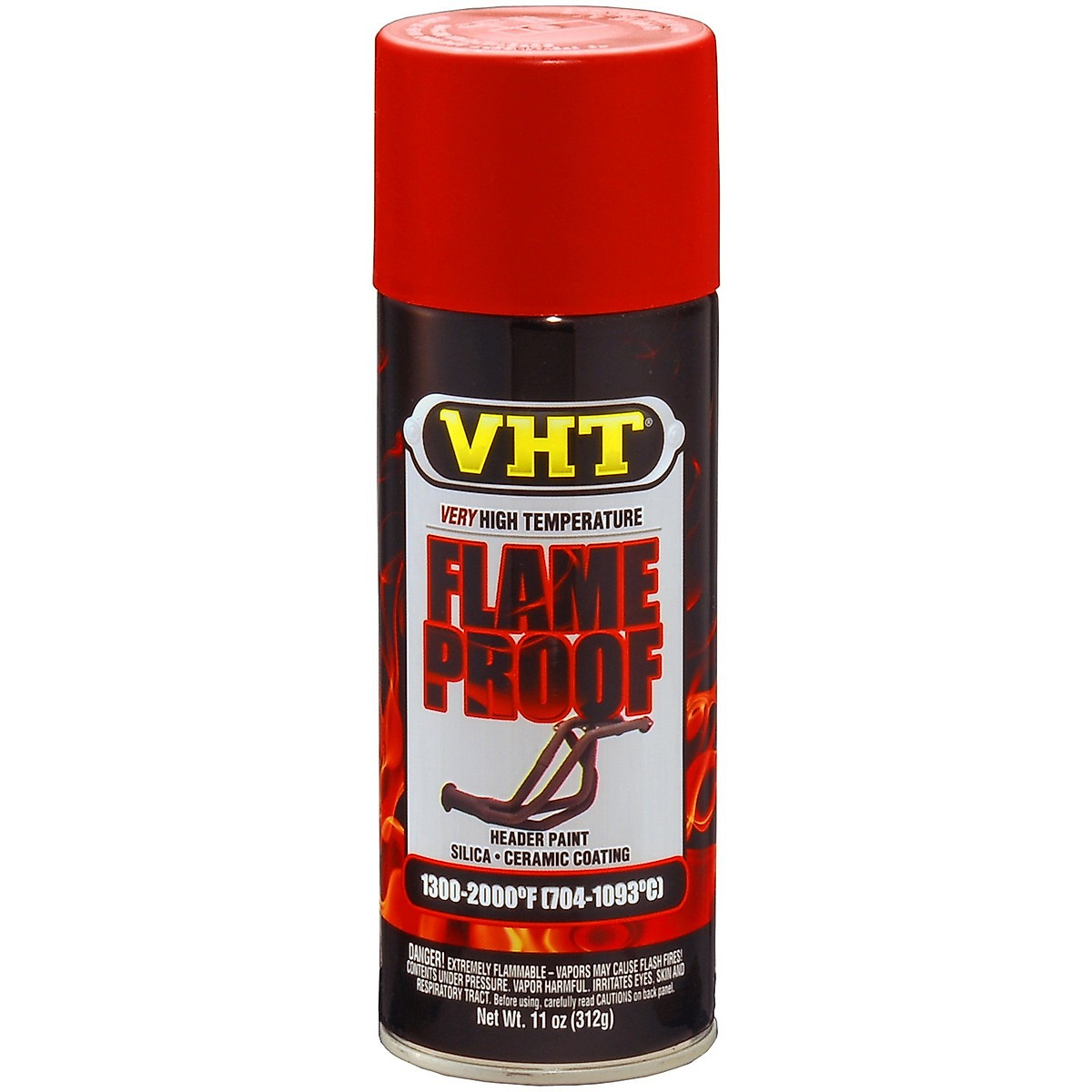 VHT SP109 Flameproof Coating,Flat Red