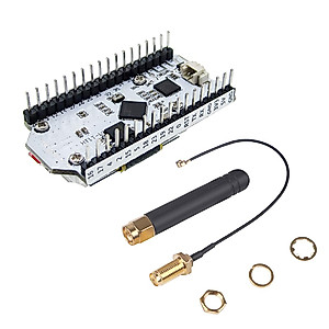 Hailege ESP32 LoRa SX1276 0.96 Inch OLED Display Development Board WiFi Bluetooth Dual Core 240MHz CP2102 and 868/915MHz with Antenna for Arduino Smart WiFi LoRa 32