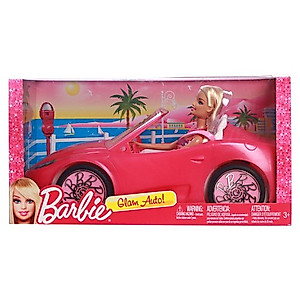 Barbie Doll and Glam Convertible