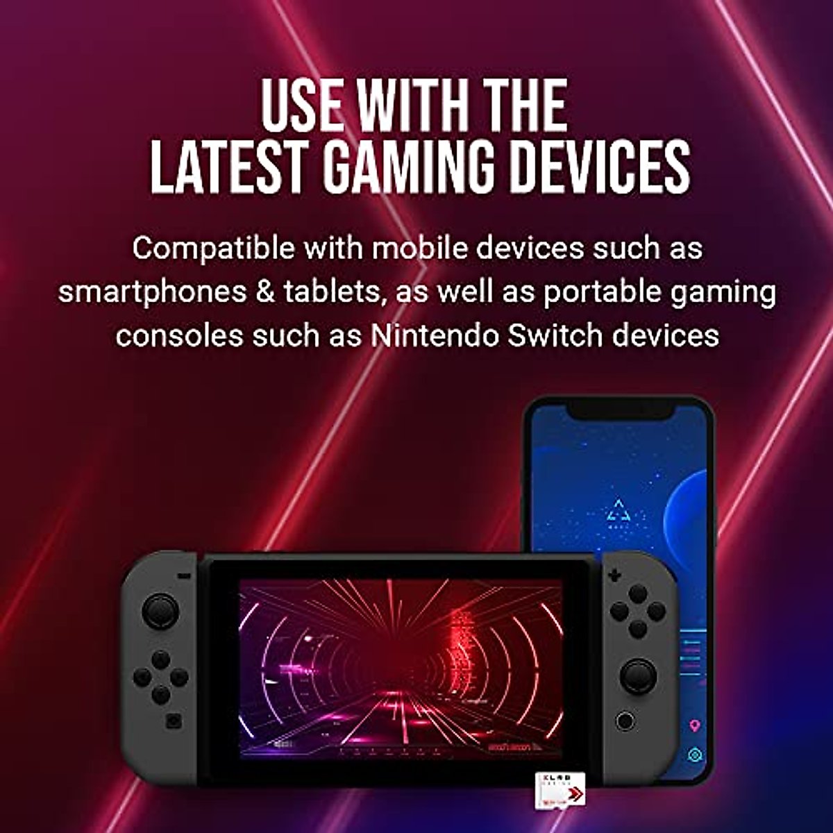 PNY XLR8 512GB Gaming Class 10 U3 V30 microSDXC Flash Memory Card - 100MB/s, Class 10, U3, V30, A2, 4K UHD, Full HD, UHS-I, micro SD