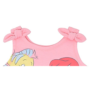 Disney Princess Ariel Infant Baby Girls Romper and Headband 12 Months