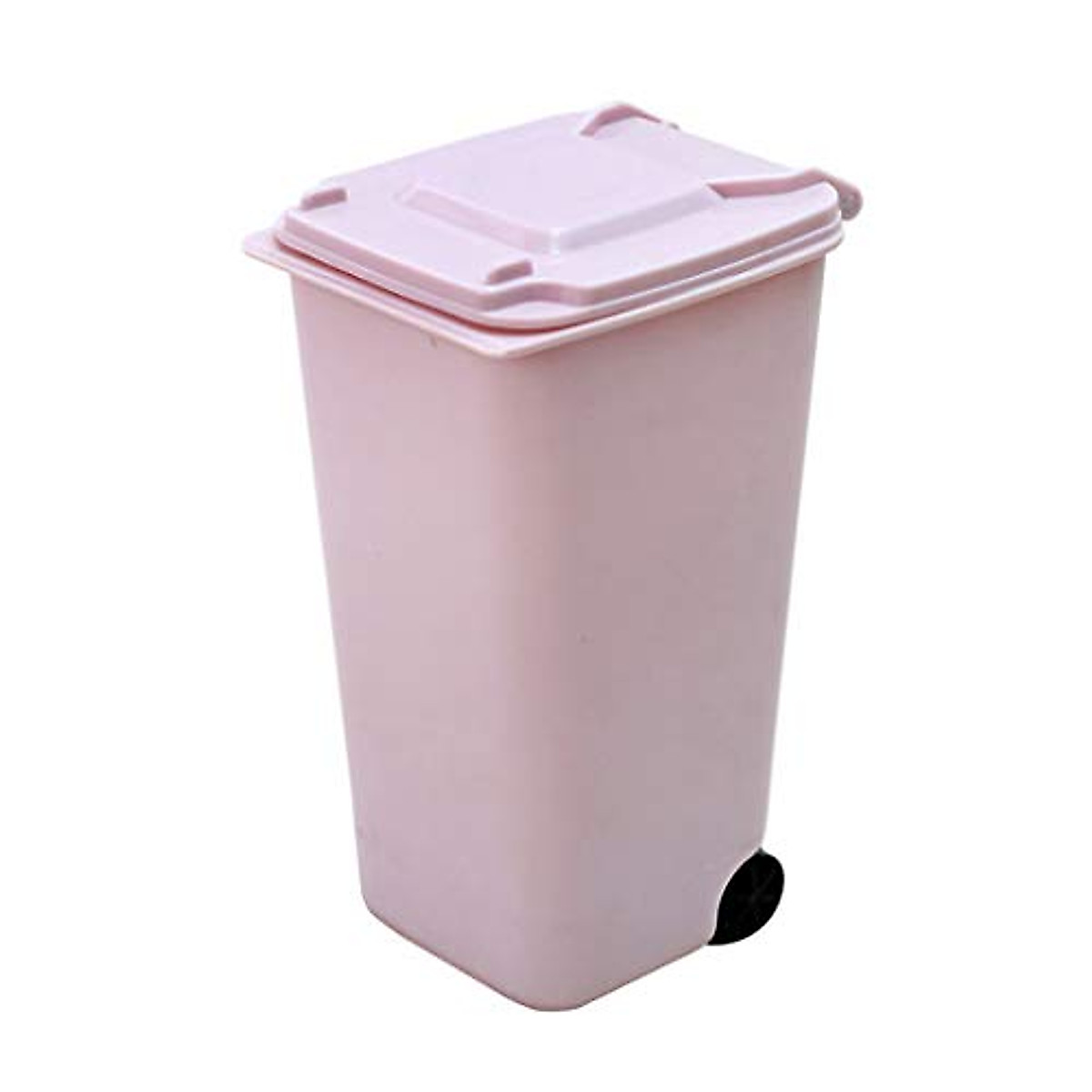 FORUU Mini Plastic Trash Can,Storage Bin Desktop Organizer,Pen Pencil Holder,Portable Household Trash Can,Debris Sorting Trash,Waste Basket,Small Trash Can,Best for Home Office Kitchen