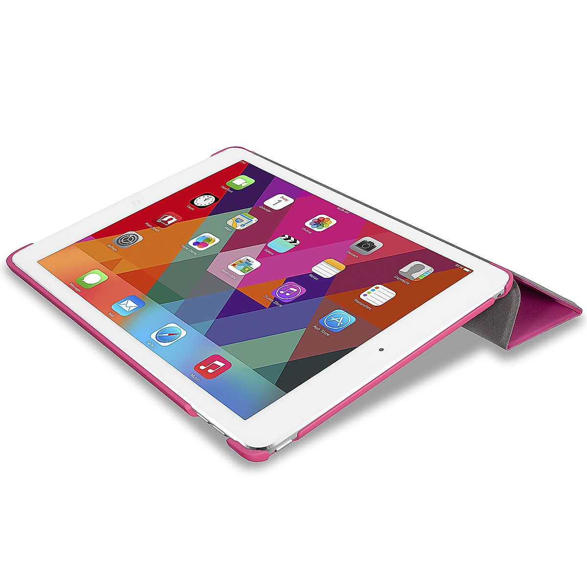 INVELLOP iPad Mini 4 case, Hot Pink [Slim Fit] Case Cover for Apple iPad Mini 4 (2015 Release) (Fits ONLY iPad Mini 4th Generation) (Hot Pink)