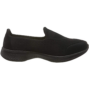 Skechers Performance Women's Go Walk 4 - Pursuit Walking Shoe,Black,8.5 M US