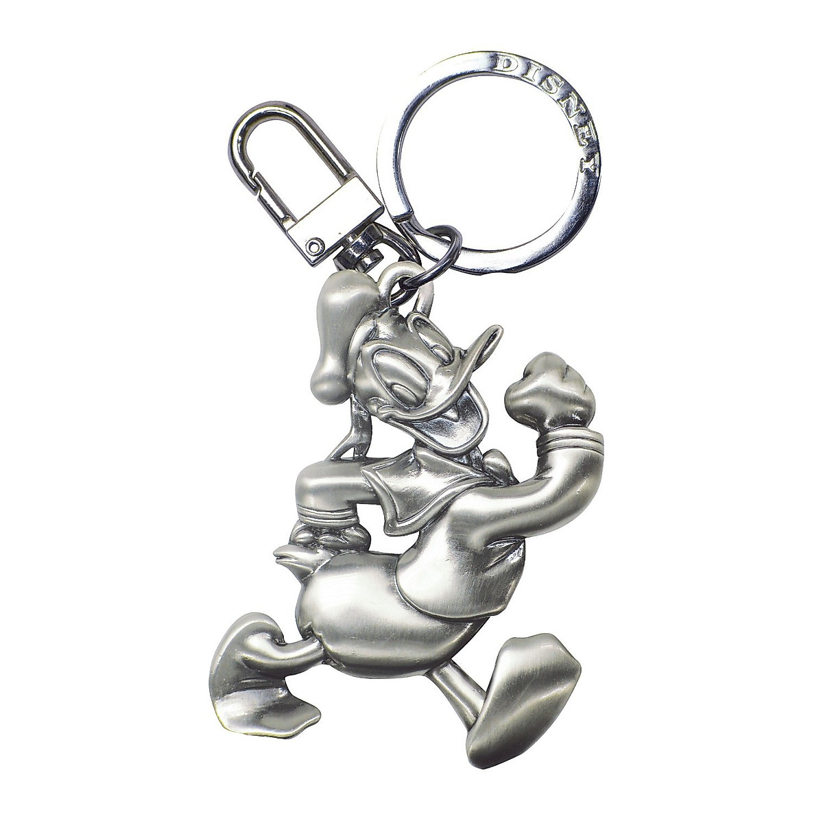 Disney Donald Duck Pewter Keyring, Gold