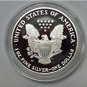 2002 W American 1 oz Silver Eagle Dollar US Mint PROOF