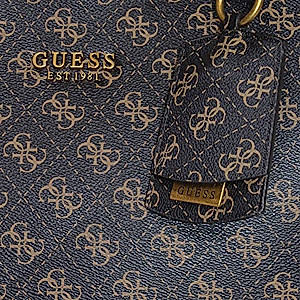 GUESS Zed Girlfriend Carryall, Brown Logo